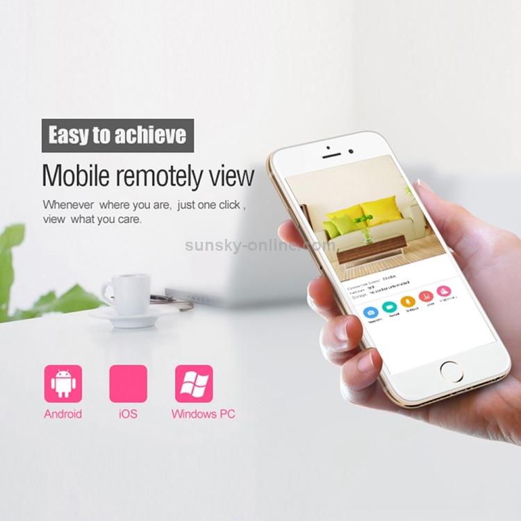 Caméra IP sans fil VSTARCAM C24S 1080P HD 2,0 mégapixels, prise en ...