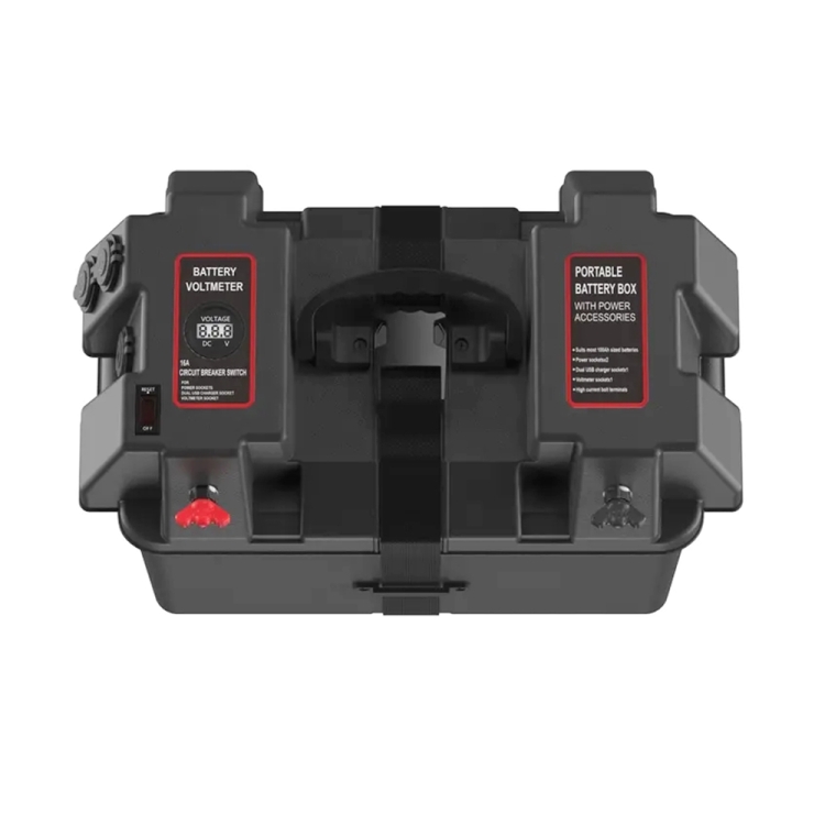 Outdoor Portable Multifunctional Battery Box 12V USB Output Emergency ...