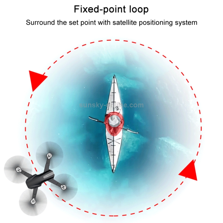 J3 Pro 5Ghz 4K Foldable GPS Positioning Remote Control Aircraft RC ...