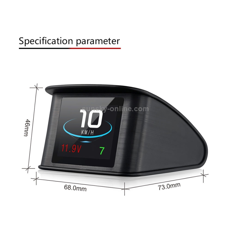 T600 Hud 22 인치 자동차 Gps 스마트 디지털 미터 Tft Lcd 멀티 컬러 속도 및 주행 거리 시간 및 전압