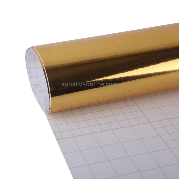 1.52m × 0.5m Electroplating Car Auto Body Decals สติกเกอร์ติดด้วยตนเอง ...