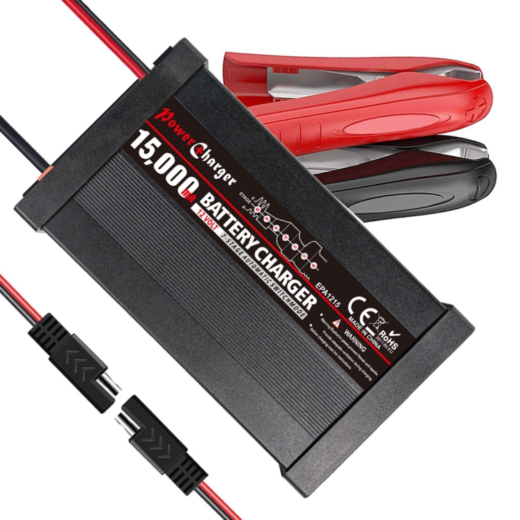 12V Intelligent Automatic Battery Smart Battery Power Charger AC Plug ...