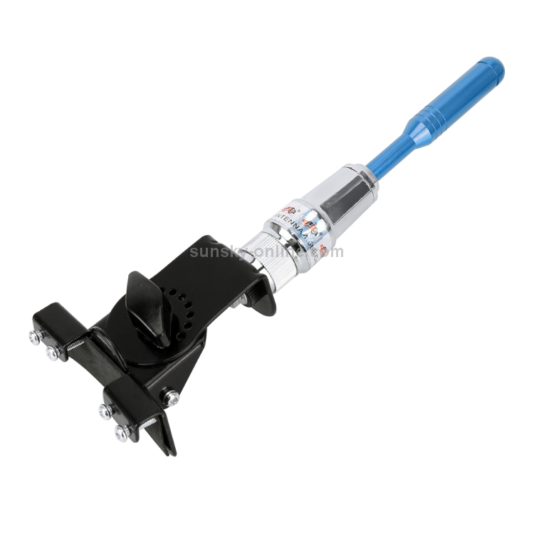 PS-401 เสาอากาศรถยนต์ดัดแปลงขนาด: 24.5 ซม. x 7.3 ซม. (สีน้ำเงิน)