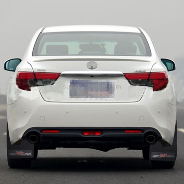 A Pair 3D Carbon Universal Racing Mudflaps Mud Guard Mudguards Fender