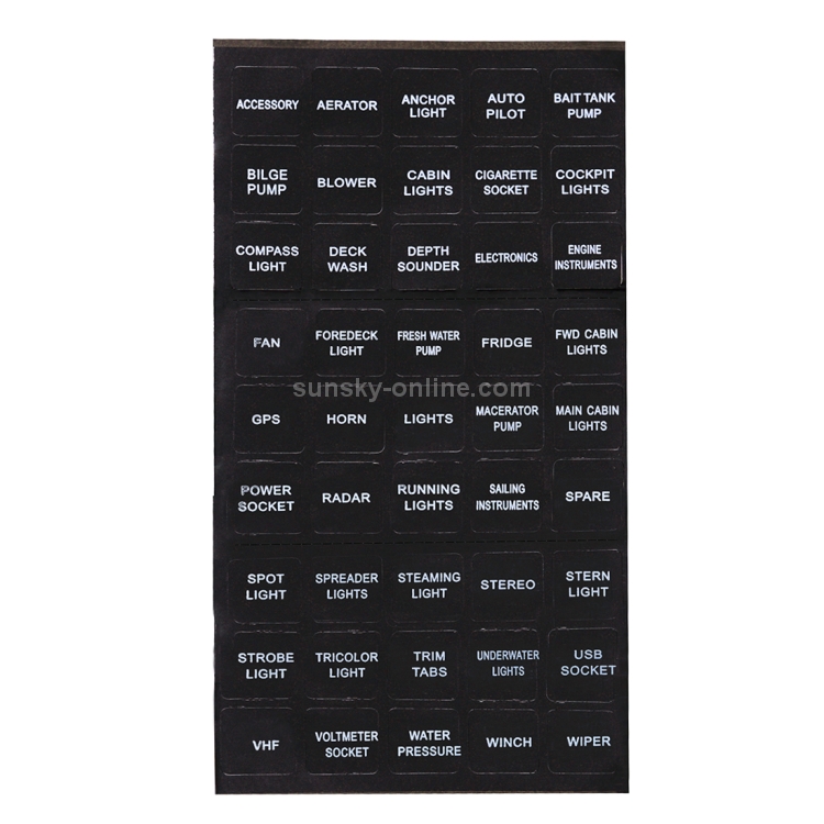 Sunsky 다기능 조합 스위치 창 전압계 시가 라이터 소켓 5 웨이 스위치 자동차 Rv 해양 보트 용 듀얼 Usb 충전기 빨간불