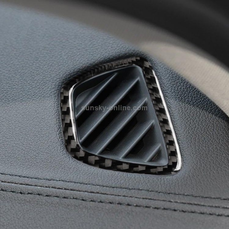 Car Carbon Fiber Instrument Air Vent Frame Decorative Sticker for BMW 5 ...