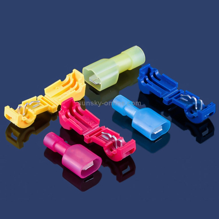 120 in 1 Universal T Shape Push Clamp Solderless Wire Connector Fast ...