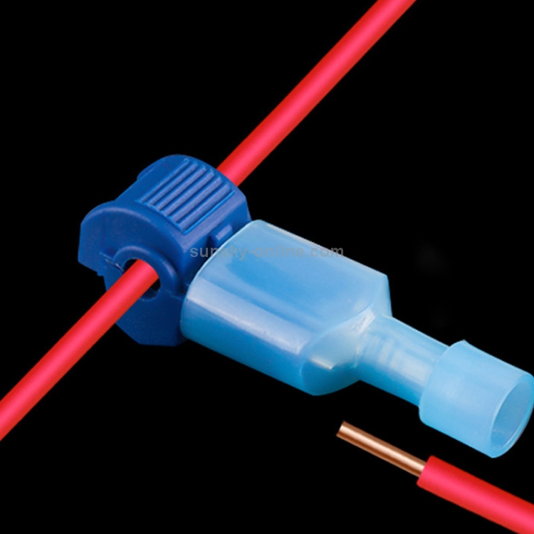 120 in 1 Universal T Shape Push Clamp Solderless Wire Connector Fast ...