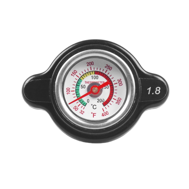 1.8bar Motorcycle Radiator Cap with Temperature Gauge