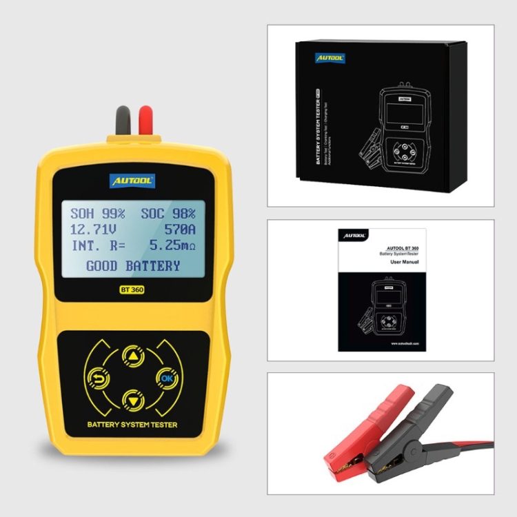 BT360 Car 12V Handheld Battery Tester