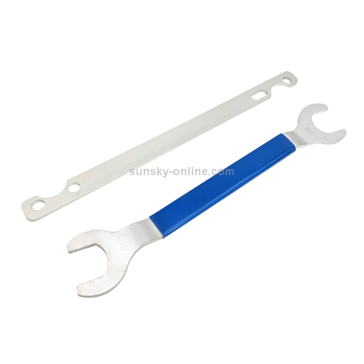 ZK-090 2 in1 Car 36mm x 32mm Fan Clutch Nut Wrench & Clutch Holder ...