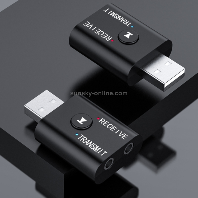 Receptor de transmisor Bluetooth M188 con soporte de micrófono Llamada ...