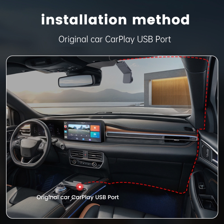 Car HD 1080P Tbox-AR Recorder Carplay AI Android Box HD Dash Cam ...