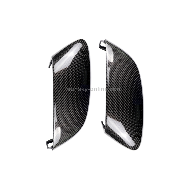 2 PCS Car Carbon Fiber Rearview Mirror Shells for 2017-2018 BMW 5 ...