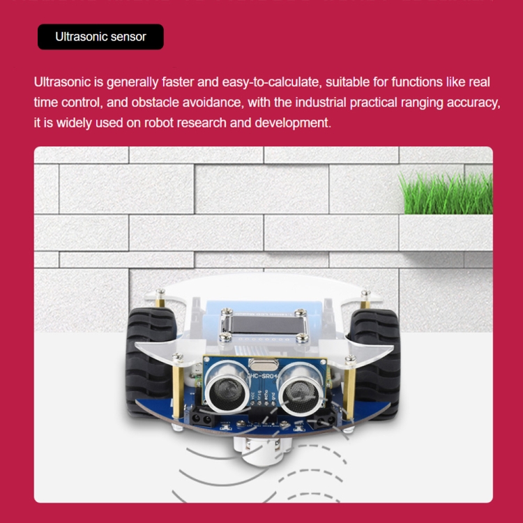 Robot mobile Waveshare PicoGo, basé sur Raspberry Pi Pico, conduite automatique, télécommande ...