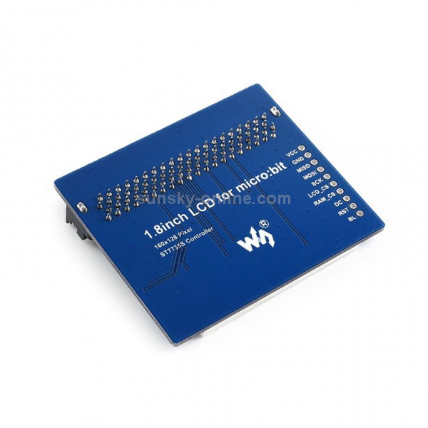 WAVESHARE 1.8inch 160x128 Colorful Display Module for Mmicro: Bit, 65K ...