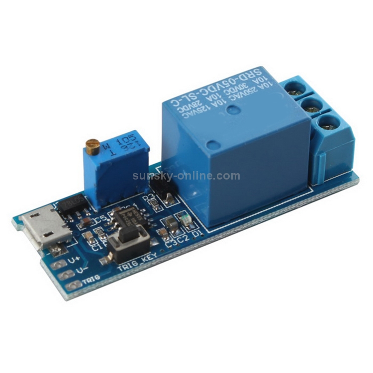 Relay Module Timer Delay Switch DIY for Arduino Raspberry Pi