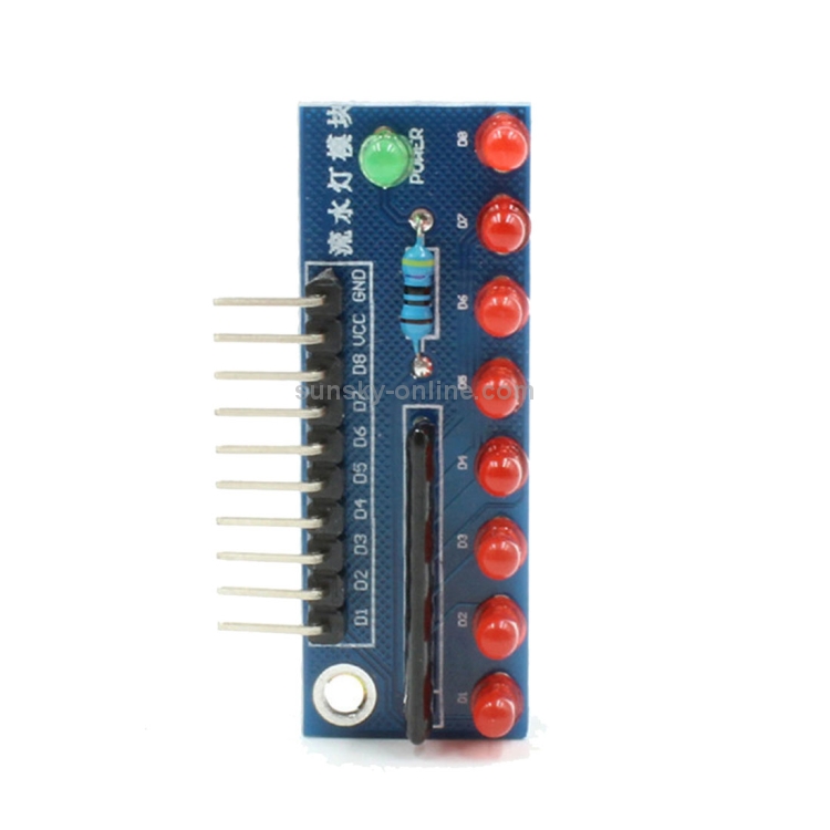 Ldtr B0009 Arduino Diy 용 8 자리 Led Mcu 물 램프 모듈 Colormix