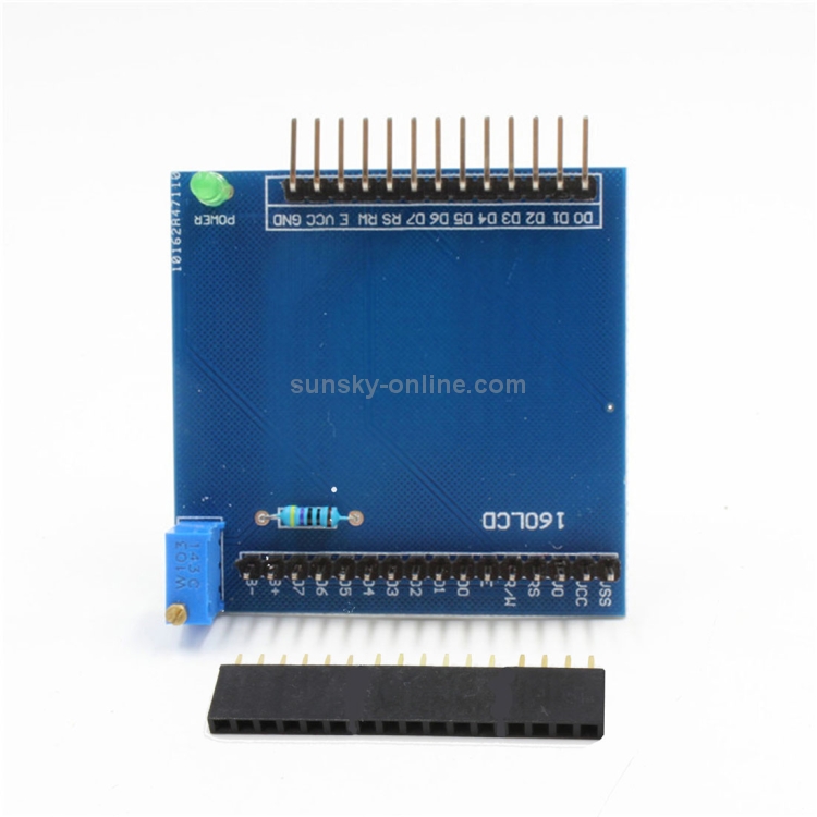 1602 LCD Expansion Board Adjustable Shield with Potentiometer for ...