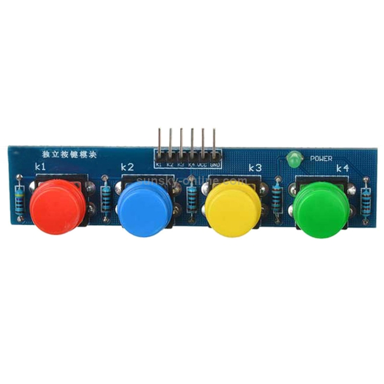 SUNSKY - LDTR - Key4 4 Key Touch Button Module 3 - 6V لوحة مفاتيح خارجية لاردوينو