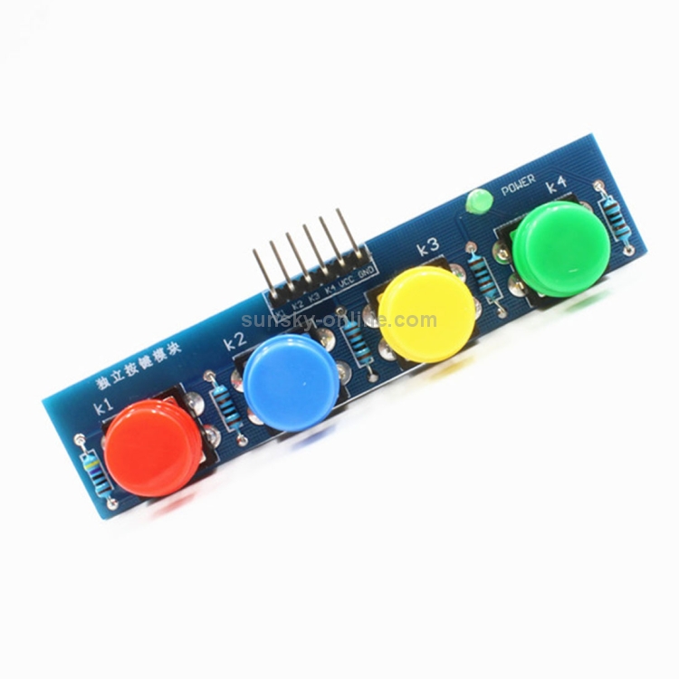Ldtr Key4 4 키 터치 버튼 모듈 3 Arduino 용 6v 외부 키보드