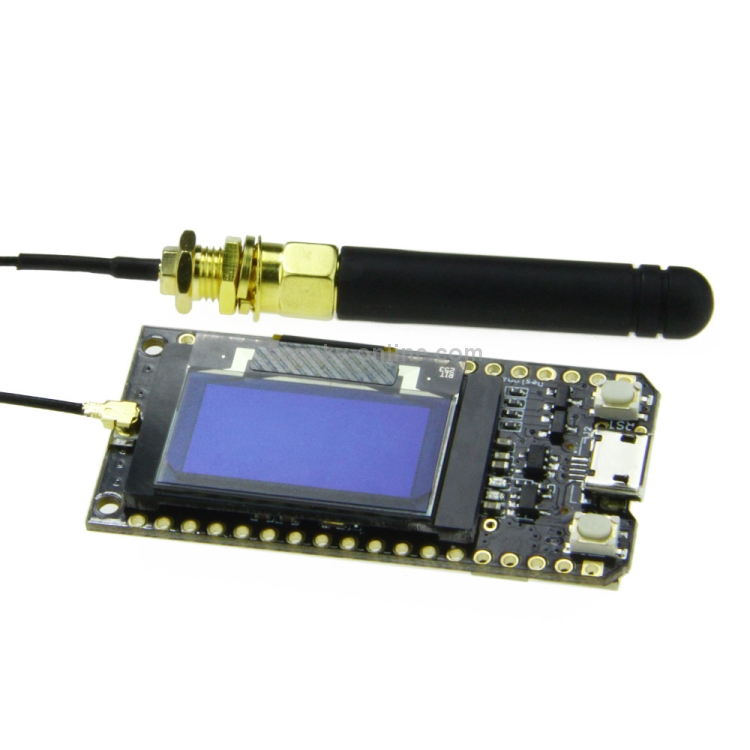 TTGO LORA32 ESP32 LoRa OLED 0.96 inch Blue Screen Bluetooth WIFI 868MHz ...