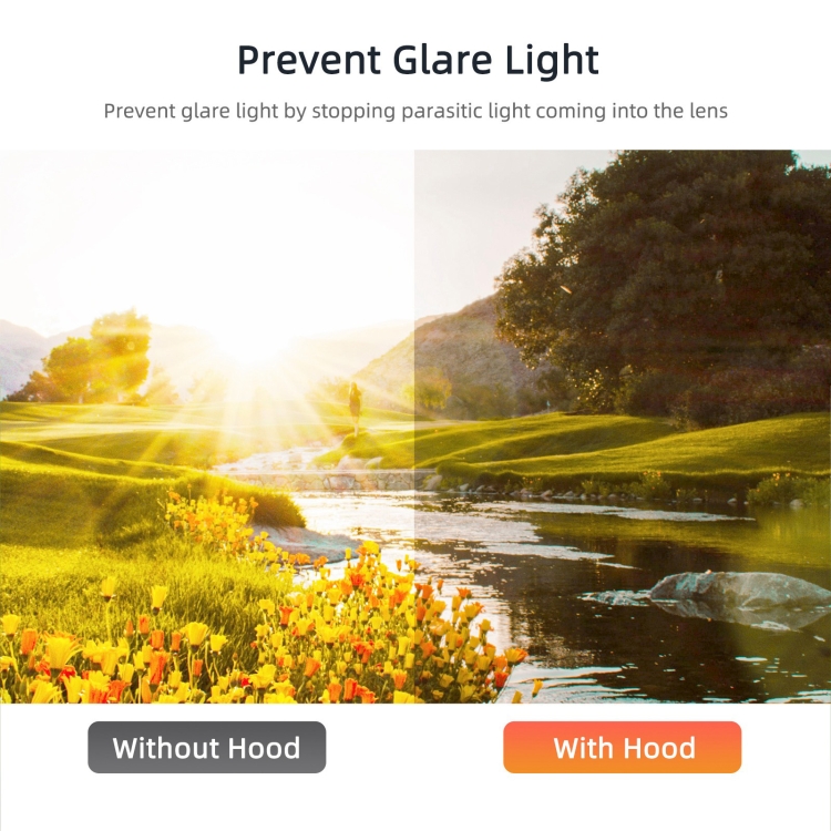 Pour DJI Neo Sunnylife Pare-soleil Anti-reflet Couvercle d'objectif Sunhood Capuchon de ...