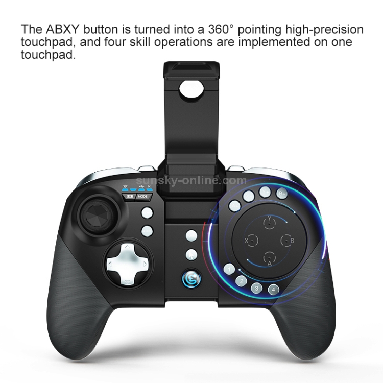 GameSir G5 Bluetooth 5.0 Game Controller Full-Haptic Trackpad Touchpad ...