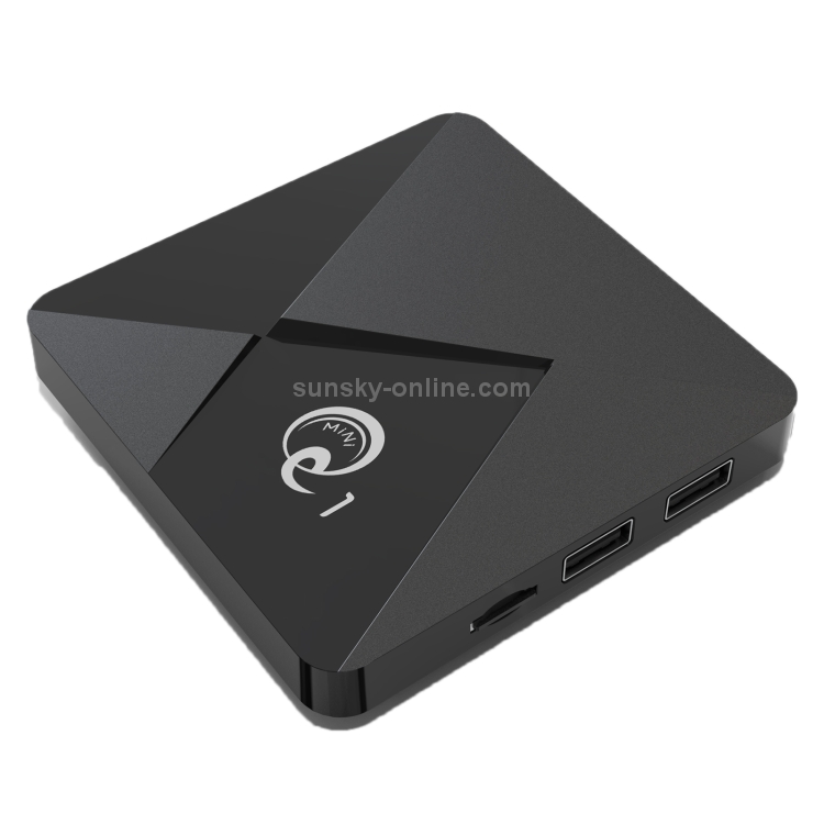 Mini Q1 4K Smart TV BOX Android 9.0 Media Player พร้อมรีโมทคอนโทรล ...