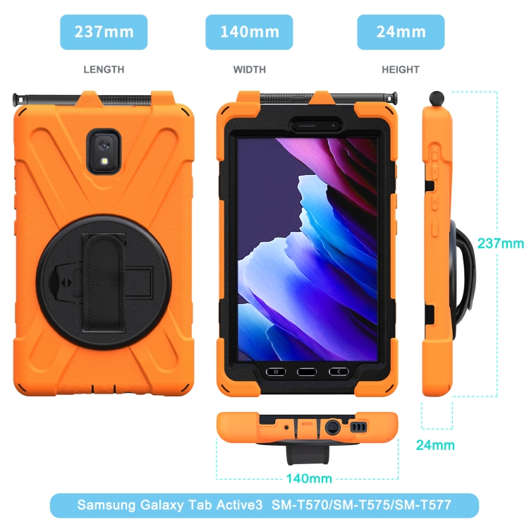 For Samsung Galaxy Tab active 3 T570 / T575 8.0 Shockproof Colorful ...