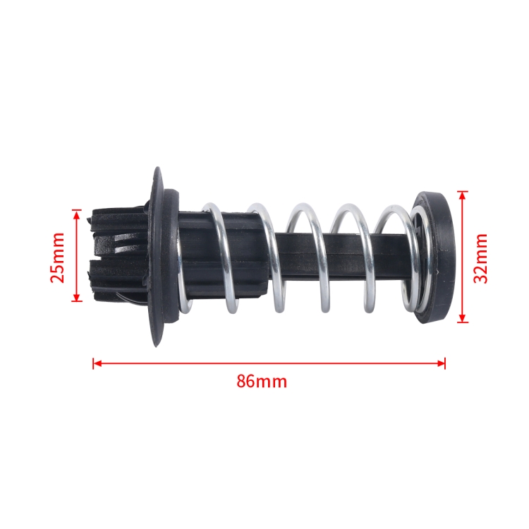 A6249 2 PCS Car Hood Buffer Hood Catch Spring Safety Bracket ...