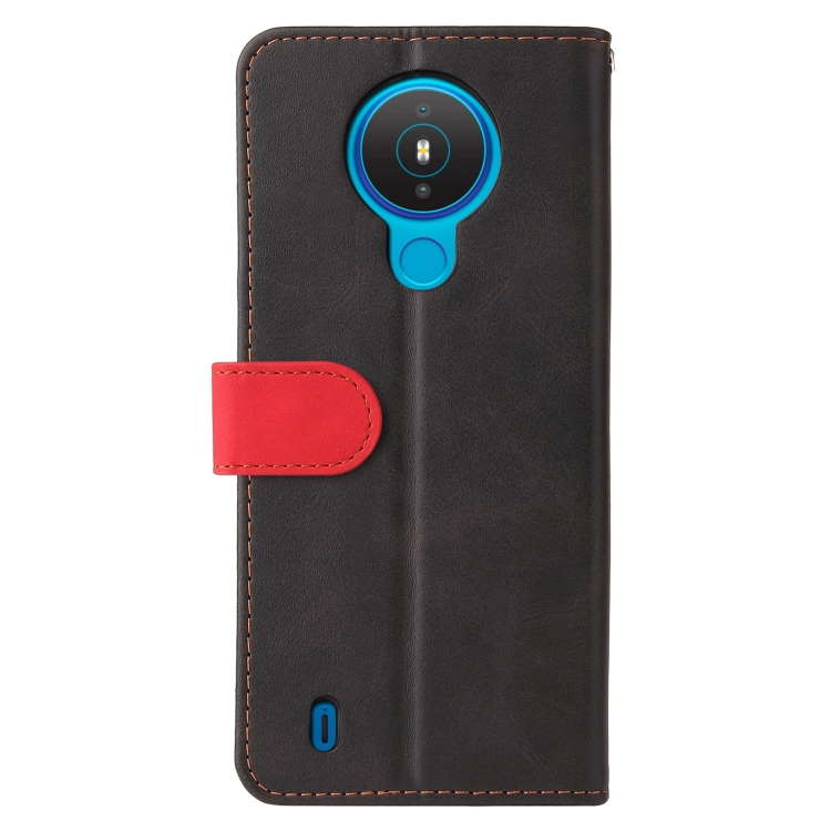 For Nokia 1.4 Business Stitching-Color Horizontal Flip PU Leather Case ...