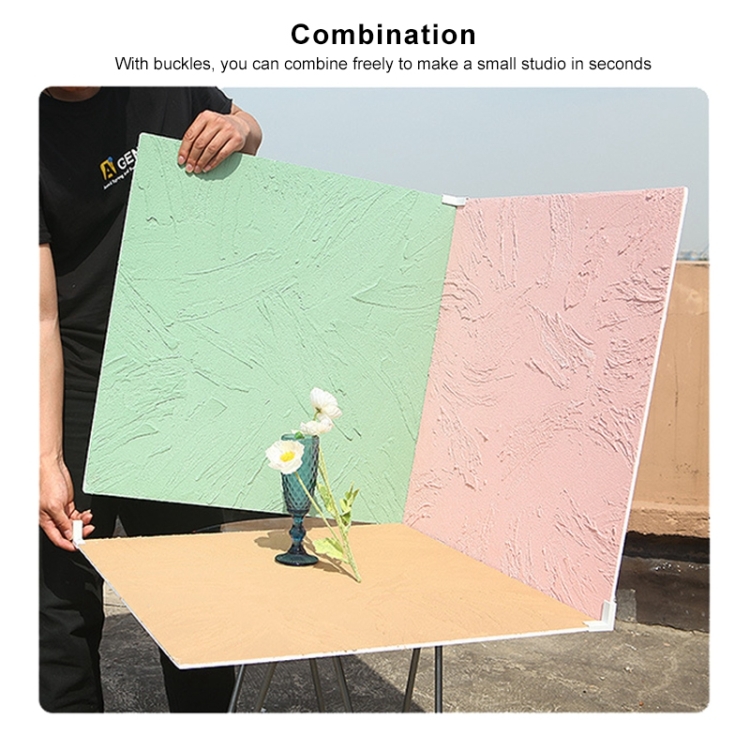 80 x 60cm Retro PVC Cement Texture Board Photography Backdrops Board ...