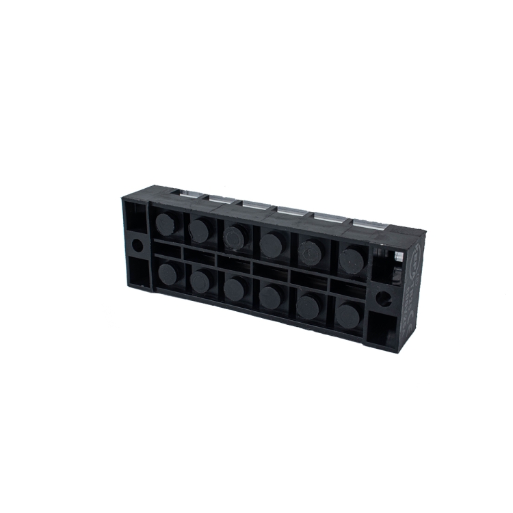 A4008 5 in 1 TB-2506 25A 이중 열 6 위치 고정 전원 나사 단자
