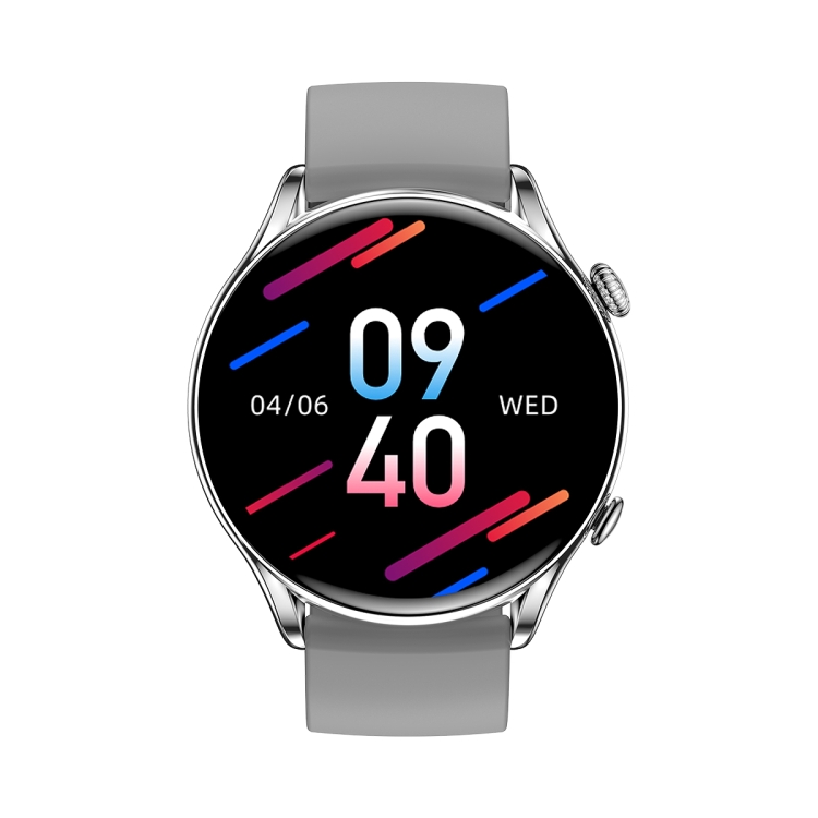 X5 1.32 Inch Round Screen Silicone Strap Smart Health Watch Supports ...