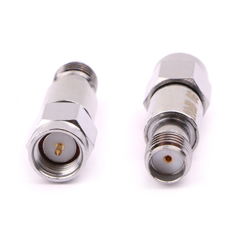 ตัวลดทอน SMA 40dBi DC-6GHz SMA Coaxial Fixed Connectors