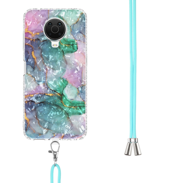 For Nokia G20 / G10 2.0mm Airbag Shockproof TPU Phone Case with Lanyard ...