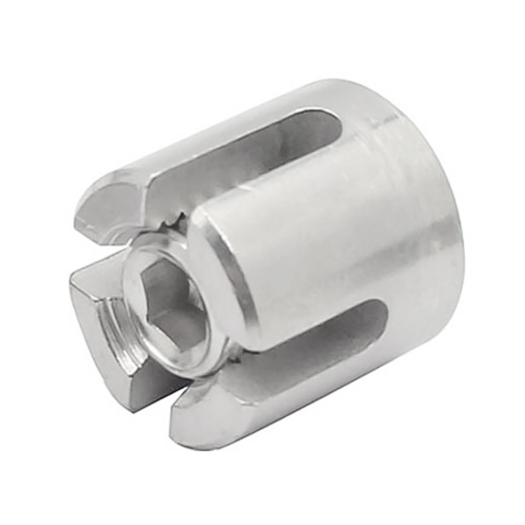 M10x3 316 Stainless Steel Garden Wire Rope Cross Fixed Clip