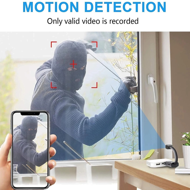 U22 Mini 720P USB Integrated Wireless Smart Night Vision Small ...