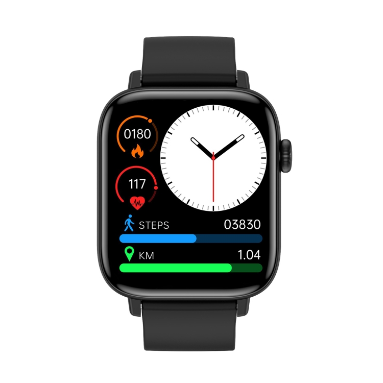 T49 1.9 inch HD Square Screen Smart Watch Supports Heart Rate ...