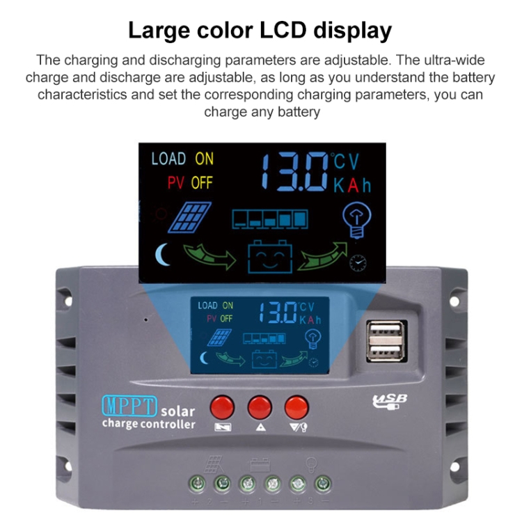 12V/24V 30A MPPT Solar Charge Controller