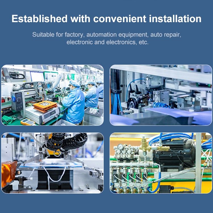 LAIZE SP + PP-30 10pcs C 형 자동 잠금 공기 튜브 공압식 퀵 피팅 커넥터