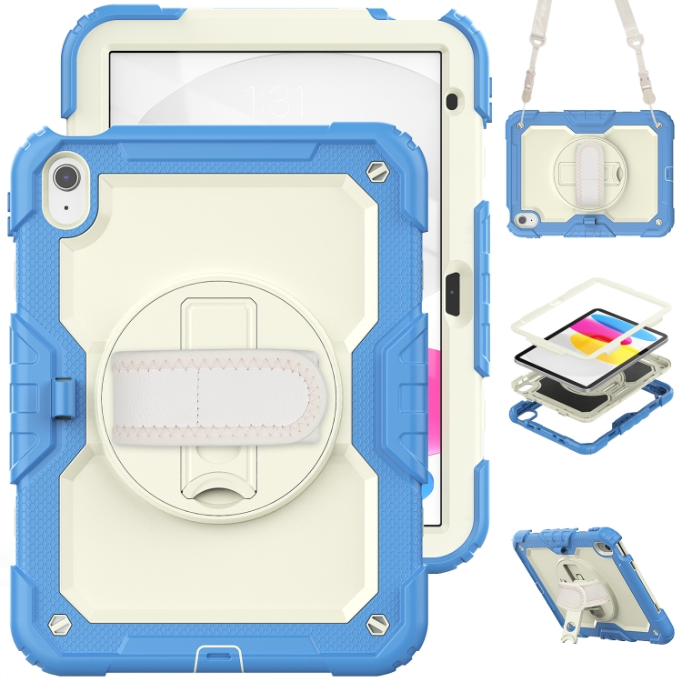 For iPad 2025 / 2022 Silicone + PC Full Body Protection Tablet Case ...