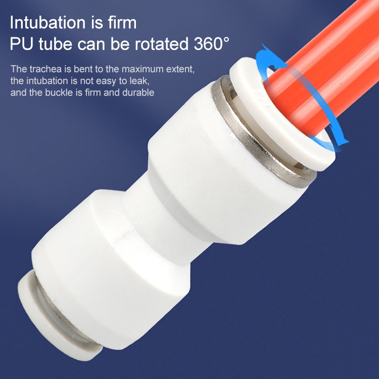 PG8-6 LAIZE 10pcs PG Reducing Straight Pneumatic Quick Fitting Connector