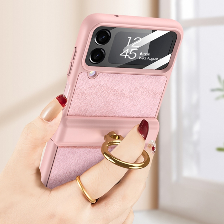 For Samsung Galaxy Z Flip4 GKK Magnetic Fold Hinge Full Coverage Phone ...