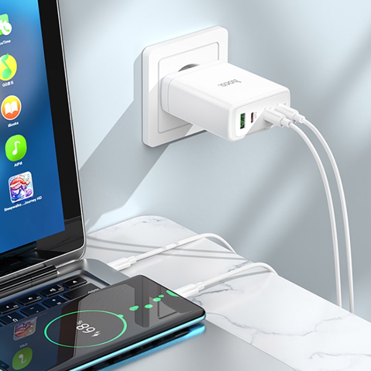 hoco N31 Leader PD 100 W USB + Trois USB-C/Type-C Interface Ensemble de ...