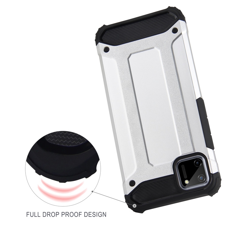 For Realme C11 Magic Armor TPU + PC Combination Phone Case(Navy Blue)