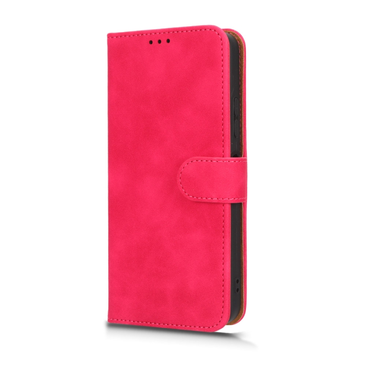 For Huawei Nova Y61 Skin Feel Magnetic Flip Leather Phone Case(Rose Red)