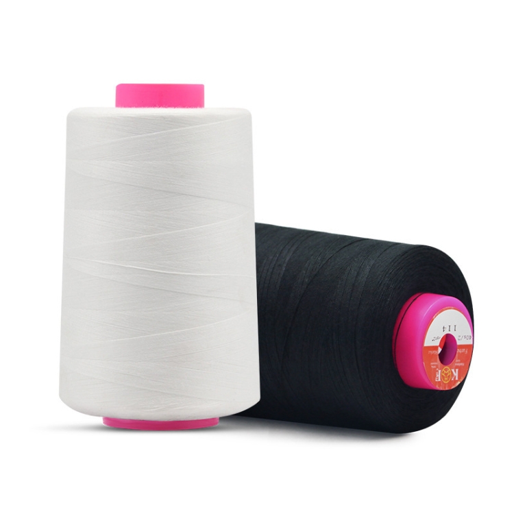 5Rolls 40S/2 Sewing Thread Garment Polyester 5000 Yards Sewing Cotton ...