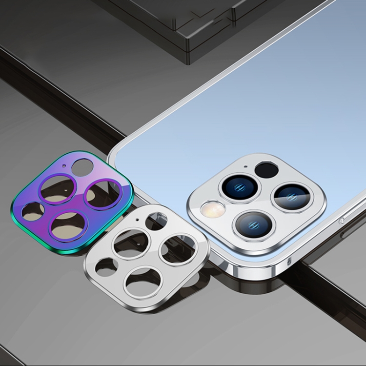 For iPhone 14 Electroplated Glossy Stainless Steel Phone Case(Silver)